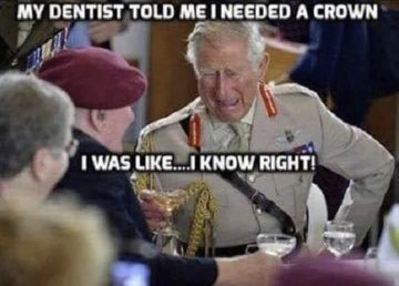 Howard Farran On Twitter My Dentist Told Me I Needed A Crown I Was