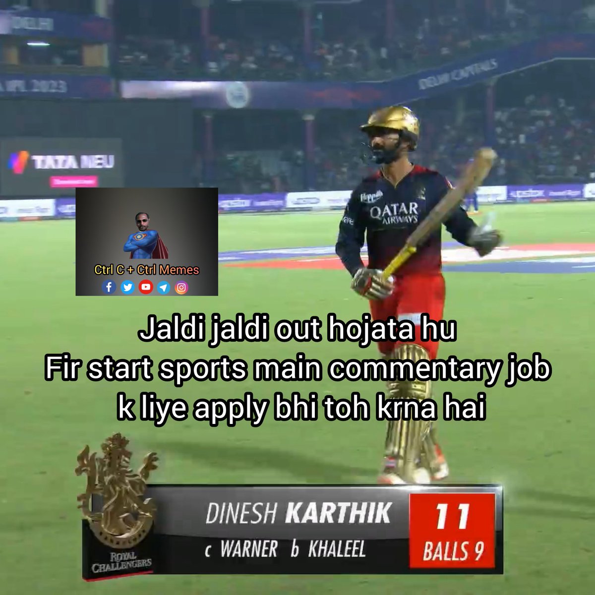 Ctrl C Ctrl Memes on Twitter: "Dear @StarSportsIndia please accept application from ...