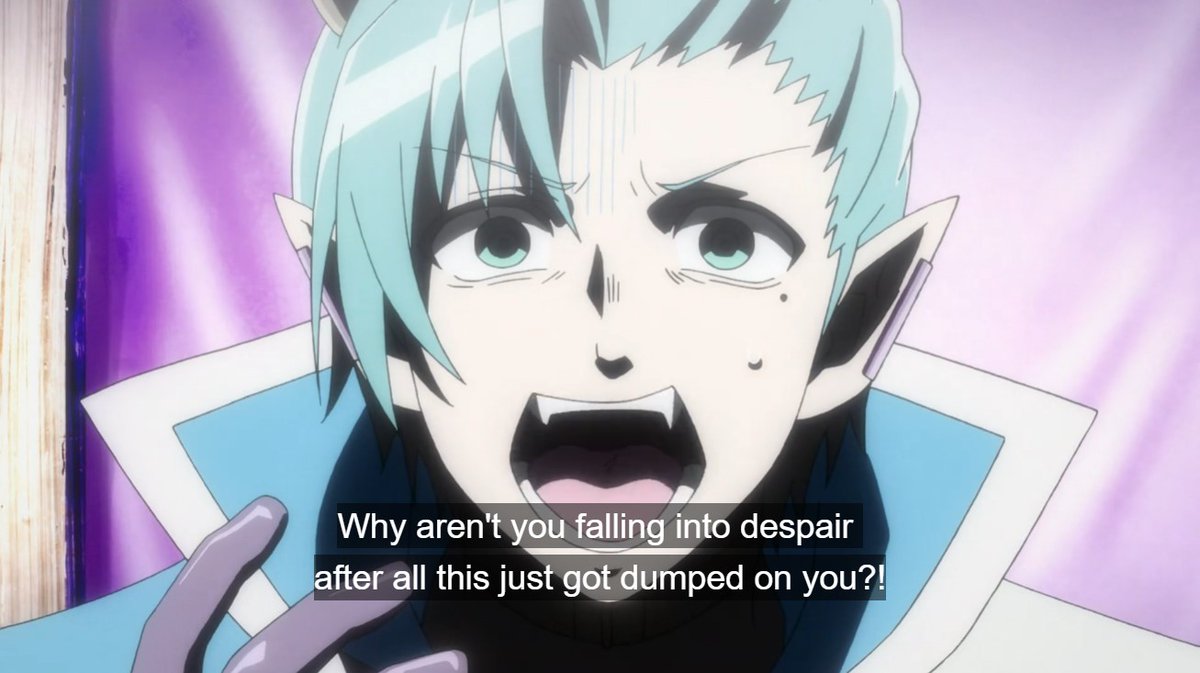 "Why aren't you falling into despair after all this just got dumped on ...