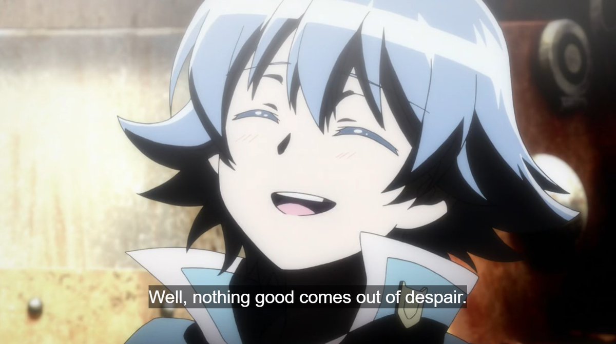 "Why aren't you falling into despair after all this just got dumped on ...