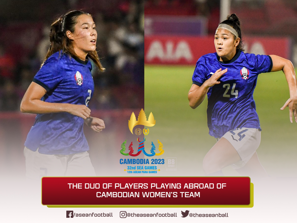 ASEAN FOOTBALL on Twitter: "At the 2023 SEA Games, the Cambodian women's team debuted two Khmer ...