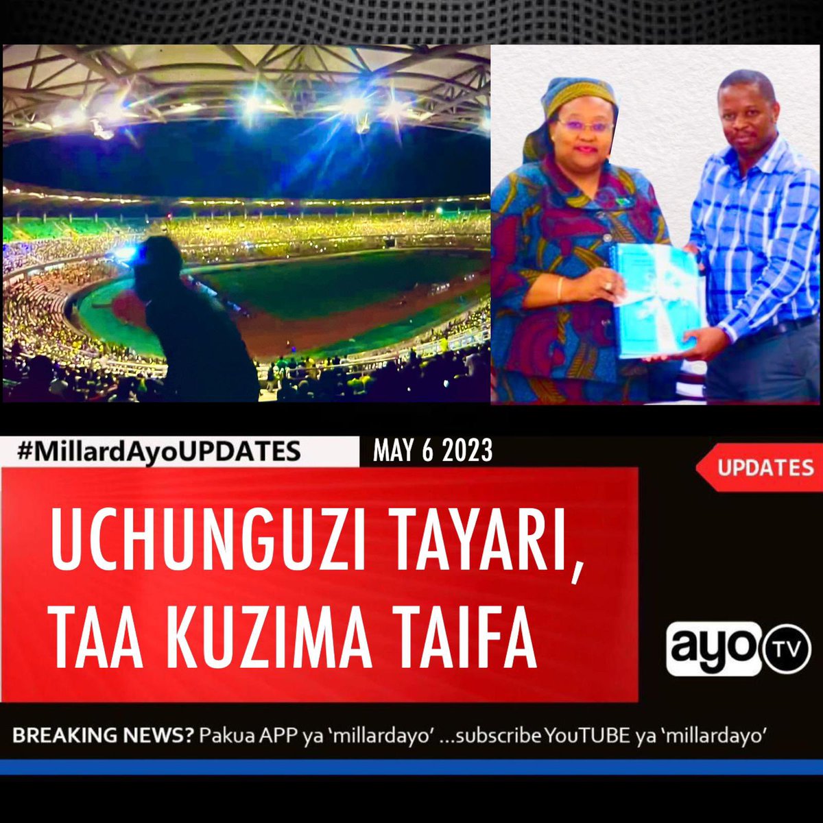 millardayo on Twitter: "Waziri wa Utamaduni, Sanaa na Michezo Mhe. Balozi Dkt. Pindi Chana leo ...