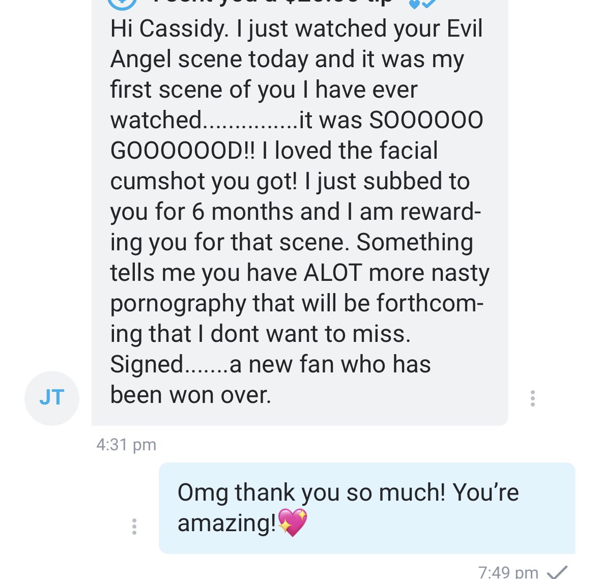 Cassidy Luxe On Twitter You Guys Are So Amazing Thanks For Always