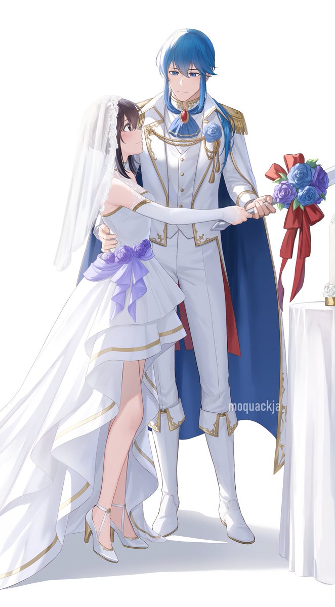「Wedding Seliph and Larcei! #FireEmblem 」|Mojaのイラスト