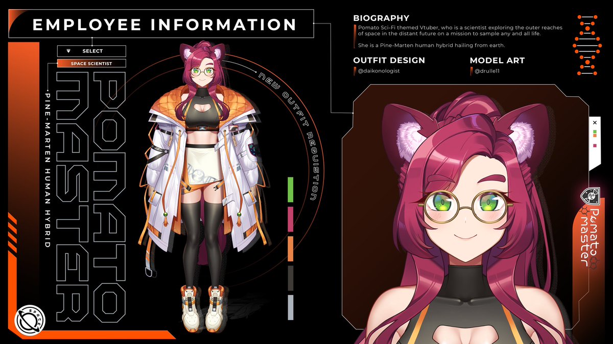 🧬Pomatomaster ⬡ Sci-fi Vtuber ⬡🚀 on Twitter: ">[INCOMING TRANSMISSION]