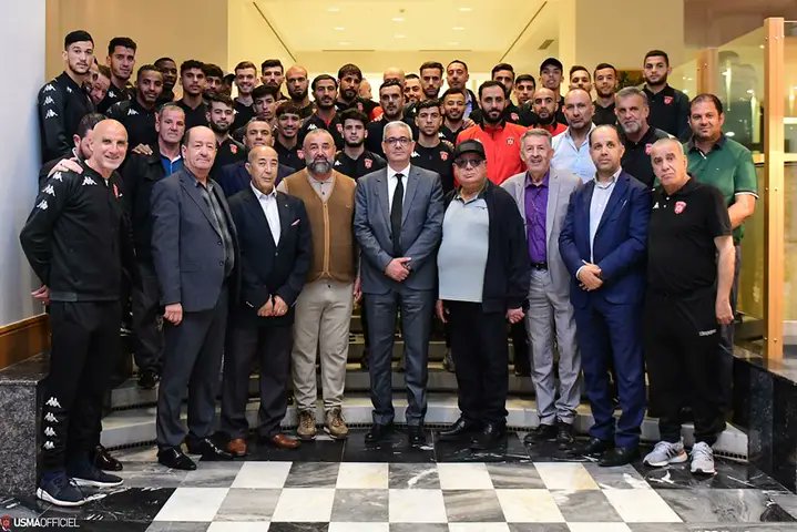 Usm Alger On Twitter أقام الرئيس المدير العام لمجمع ساربور، السيد