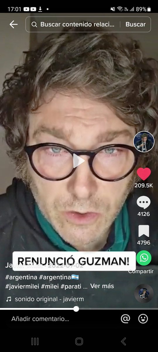 Lilia Lemoine 🍋 on Twitter: "Milei con barba, sí/no? Síganlo en TikTok como "javiermileii" @JMilei"