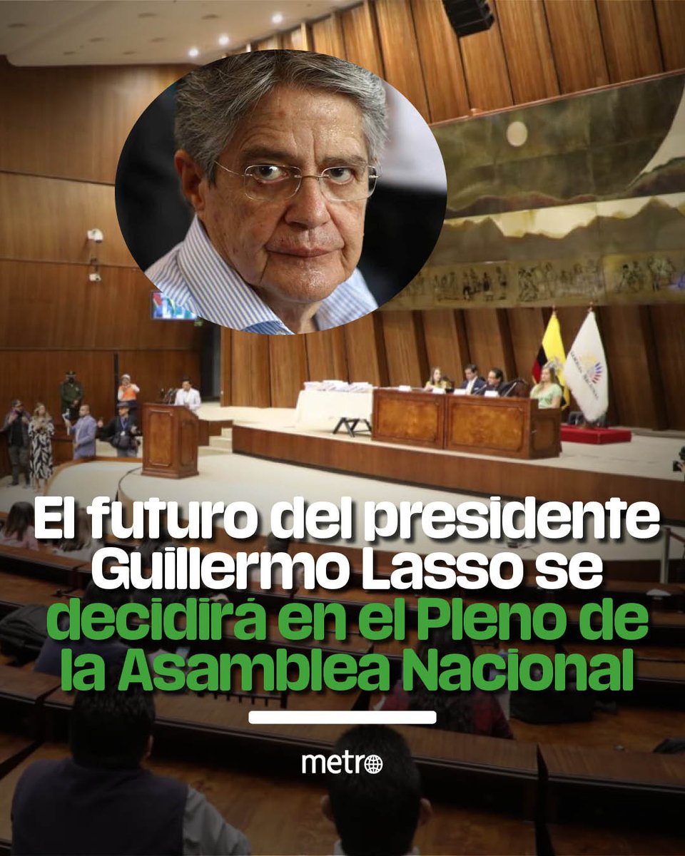 Metro Ecuador On Twitter 馃敶comisi贸n Fiscalizaci贸n No Aprob贸 El Informe