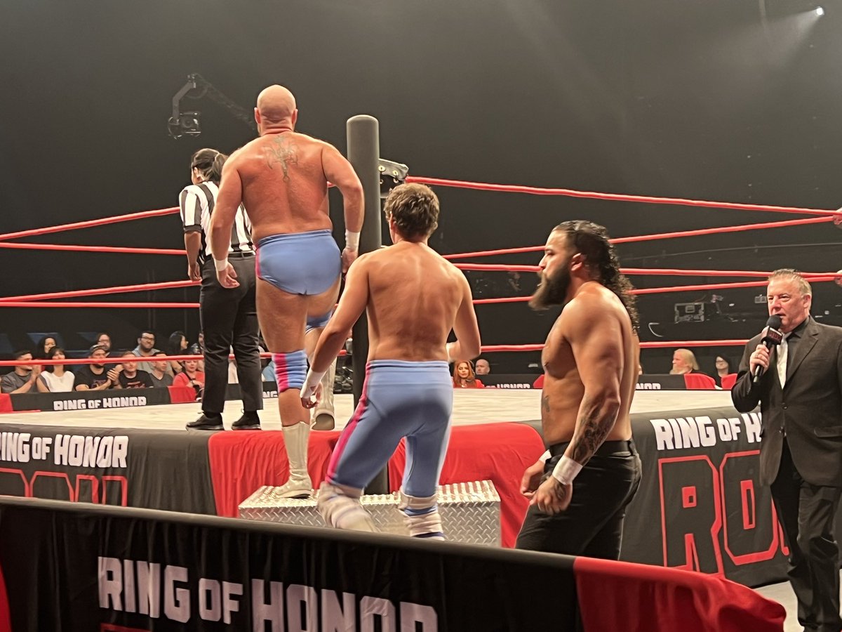 Jacob Cohen on Twitter: "Scoop #8: Shane Taylor & The Work Horsemen vs The Midnight Heat ...