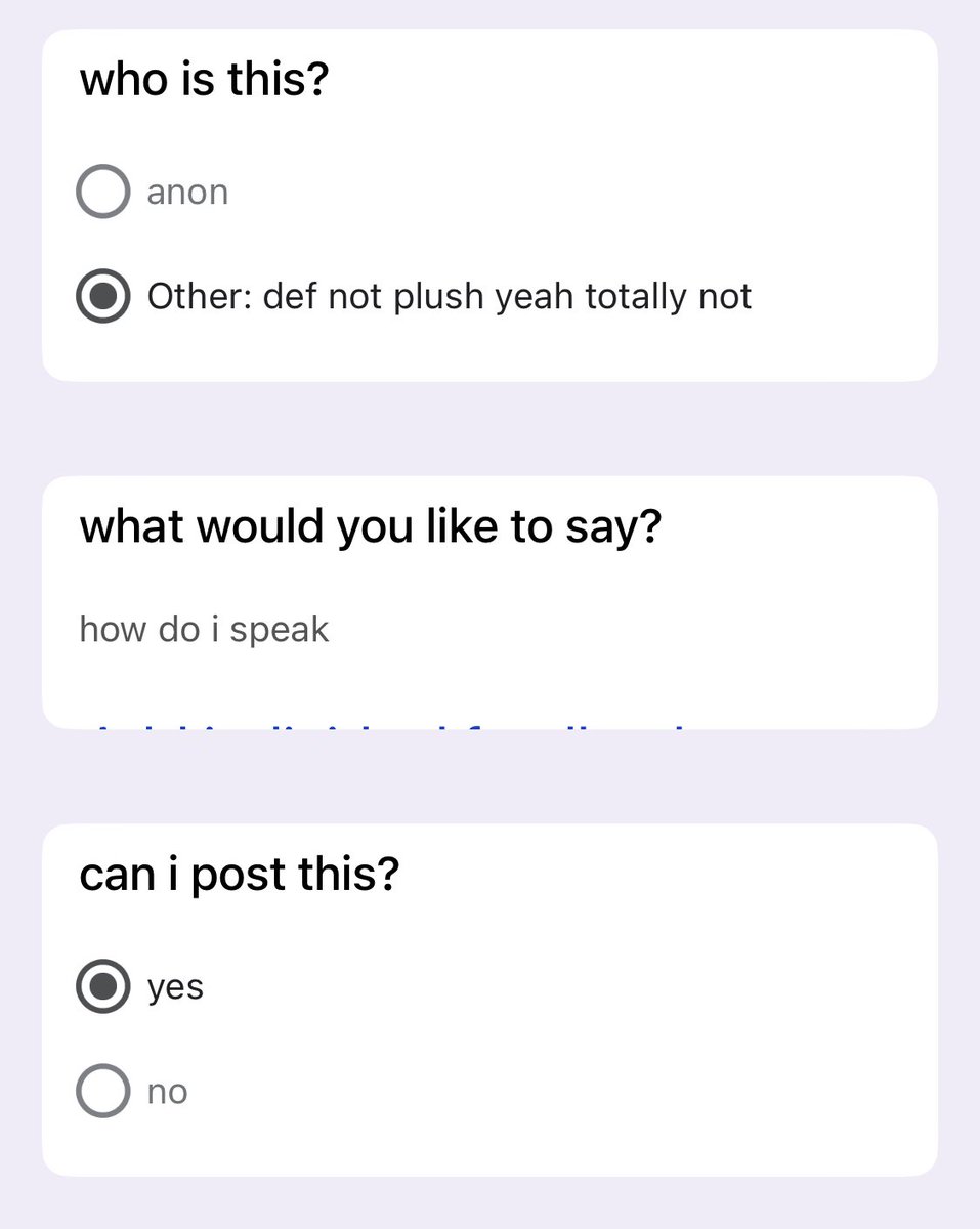 pidge C0MMS 📌 on Twitter: "mmmm open ur mouth and make sounds with it https://docs.google.com ...