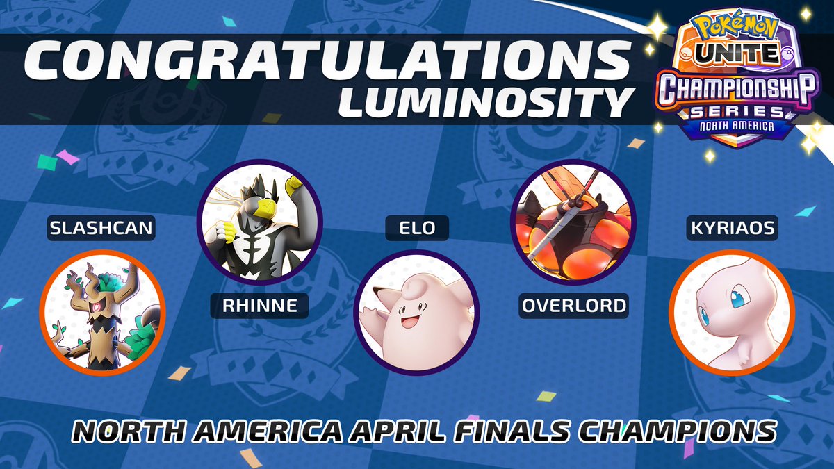 Pokémon Unite Championship Series On Twitter The Reigning