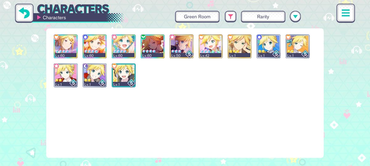 Fubi on Twitter: "Interactive tweet!!! What's the pjsk character you have the most cards for ...