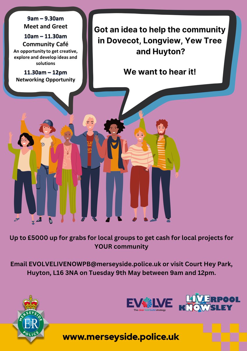 Knowsley Council On Twitter The Next Evolvechb Community Cafe Event