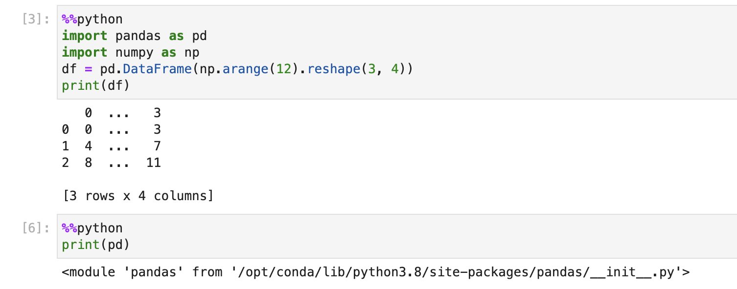 Yuta Kashino on Twitter: "Pythonライブラリのnumpyとmatplotlibはほぼフル対応しているみたいですし，pandasも使えた．というかpython自体は ...