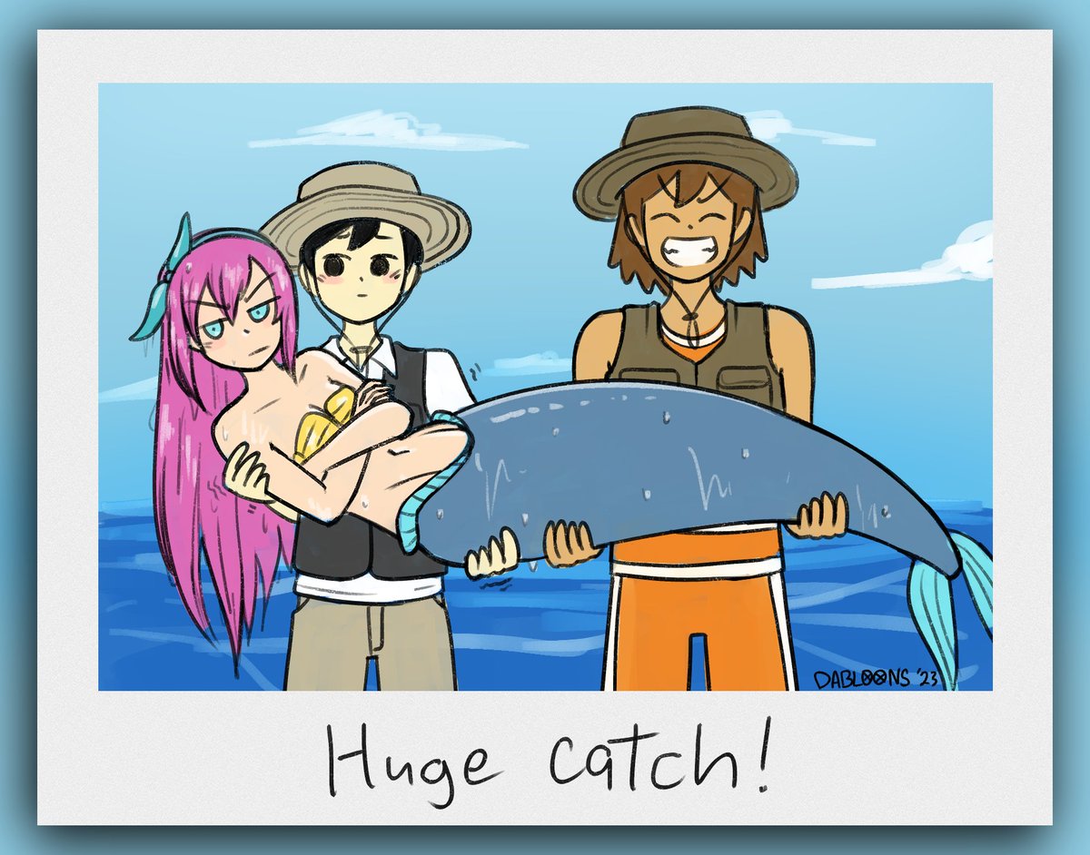 Dabloons on Twitter: "aubrey omori mermay sketching"