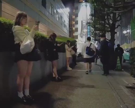 Tokyo Kinky On Twitter Japan Shocked By Video Showing Line Of