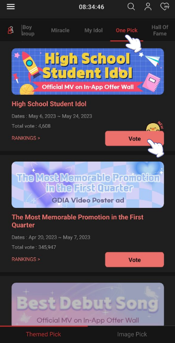 HAN YUJIN GLOBAL on Twitter: "TUTORIALS 1. Open the CHOEAEDOL app 2. Go ...