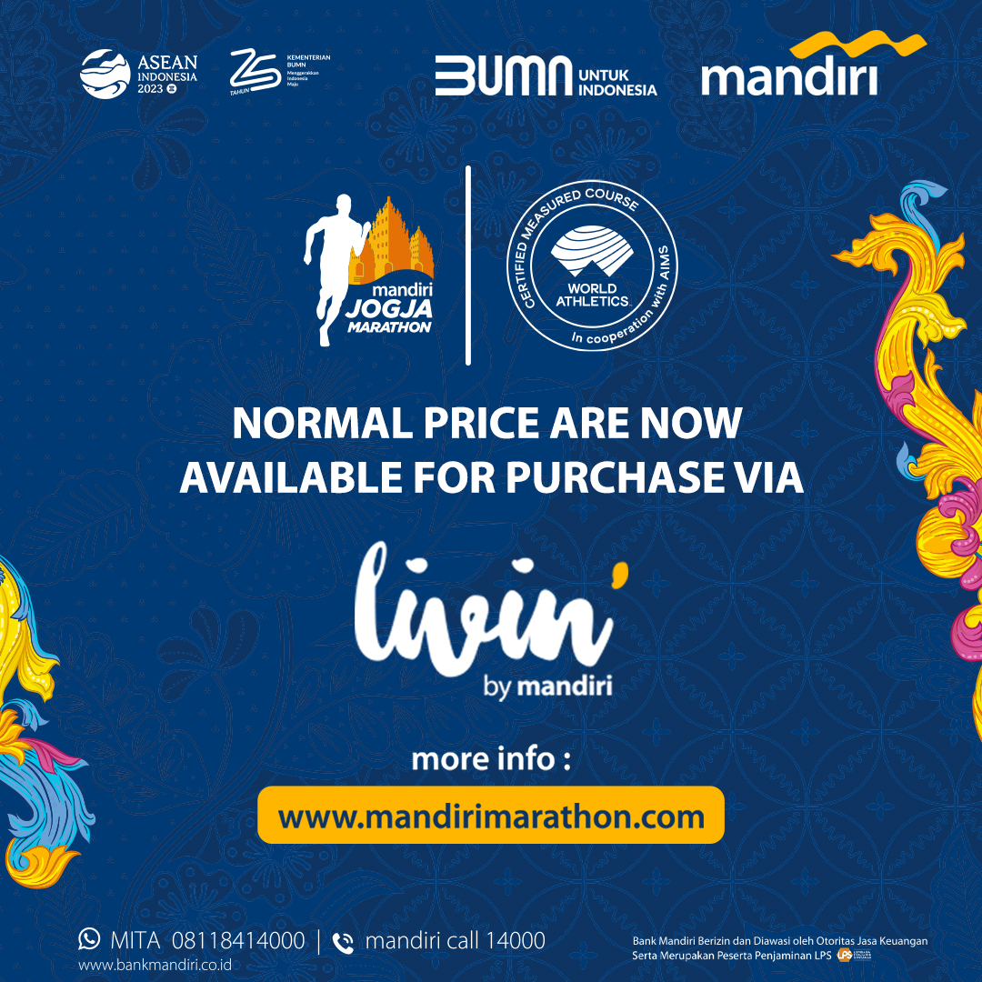 bank mandiri on Twitter: "#MJM2023 registration is now open!!! Normal Price Registration udah ...