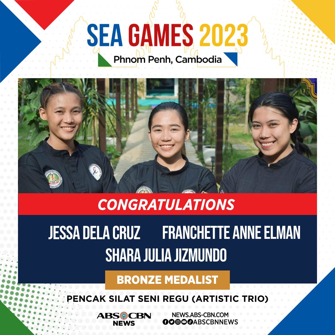 ABS-CBN News on Twitter: "Jessa Dela Cruz, Shara Julia Jizmundo, and Franchette Anne Elman ...