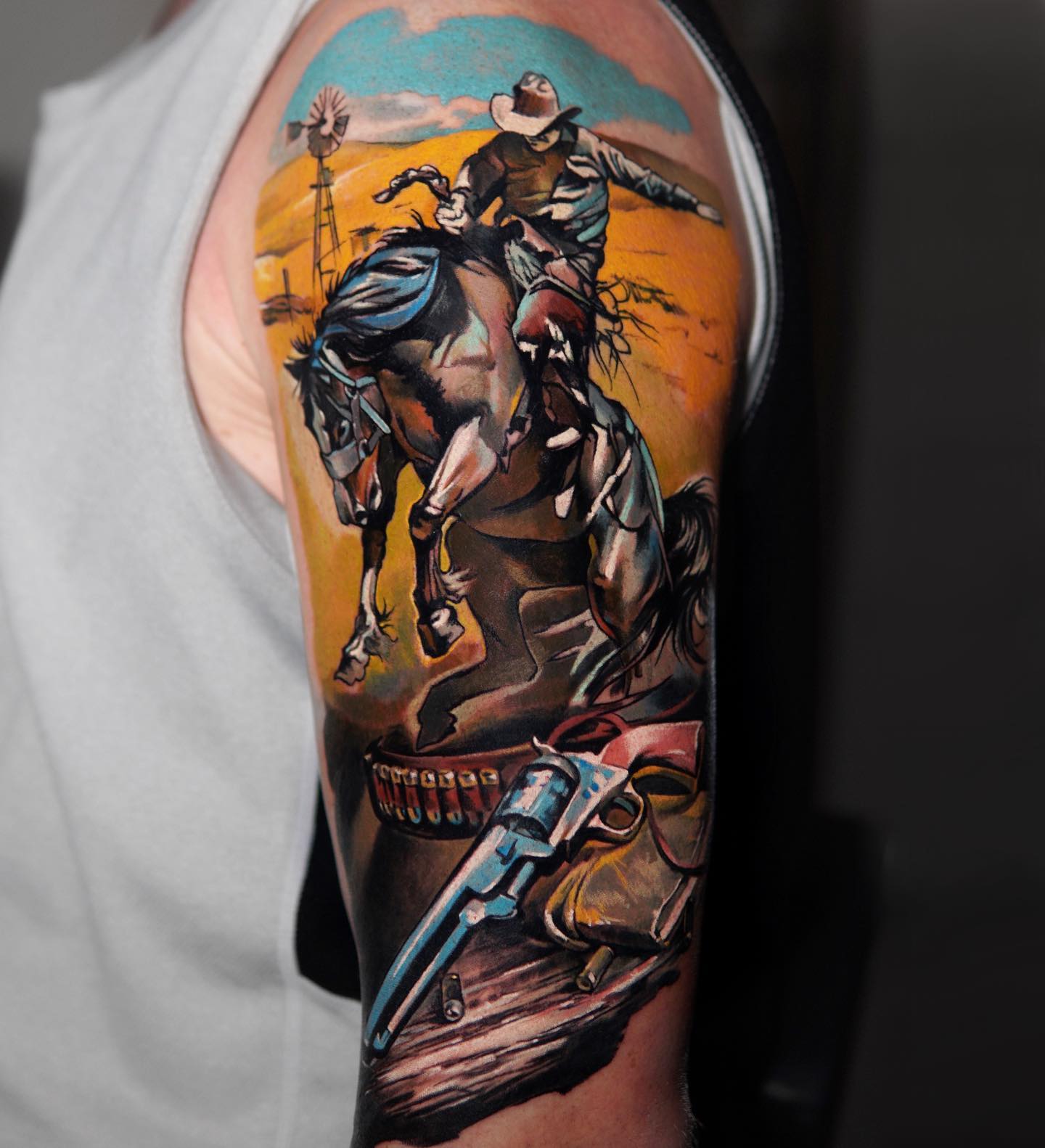 Western Themed Tattoos