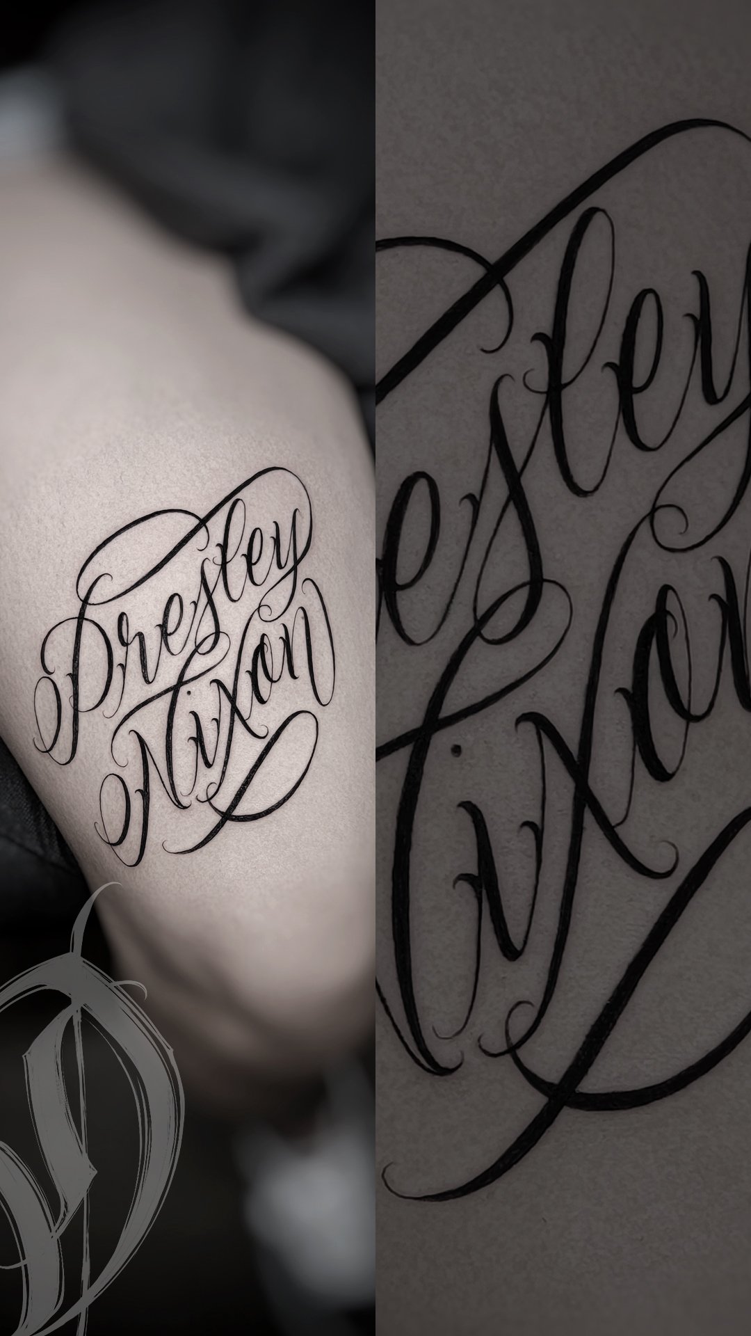 Script Handwriting Tattoos