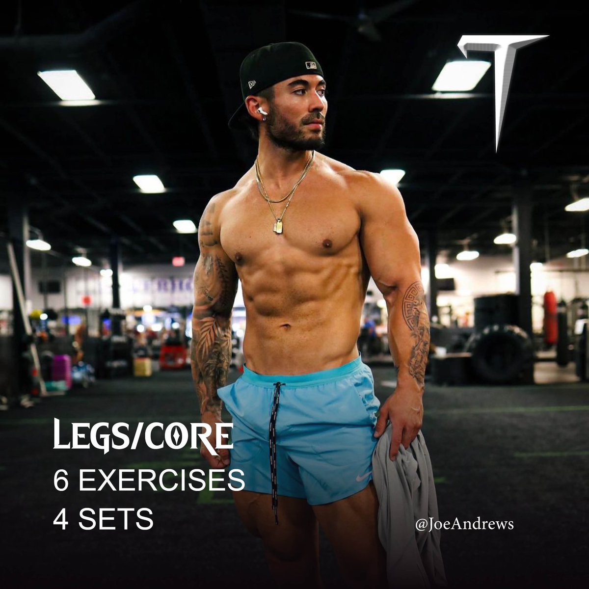 Legs and Core Workout for Muscle Growth and Strength! Don’t Skip Leg ...