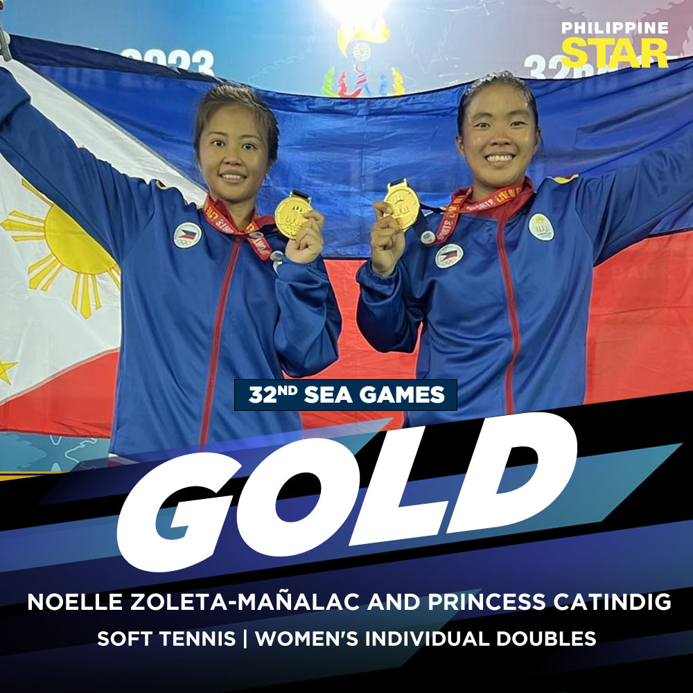 The Philippine Star on Twitter: "TEAM PH’S 12TH GOLD MEDAL! 🥇 Noelle Zoleta-Mañalac and Princess ...