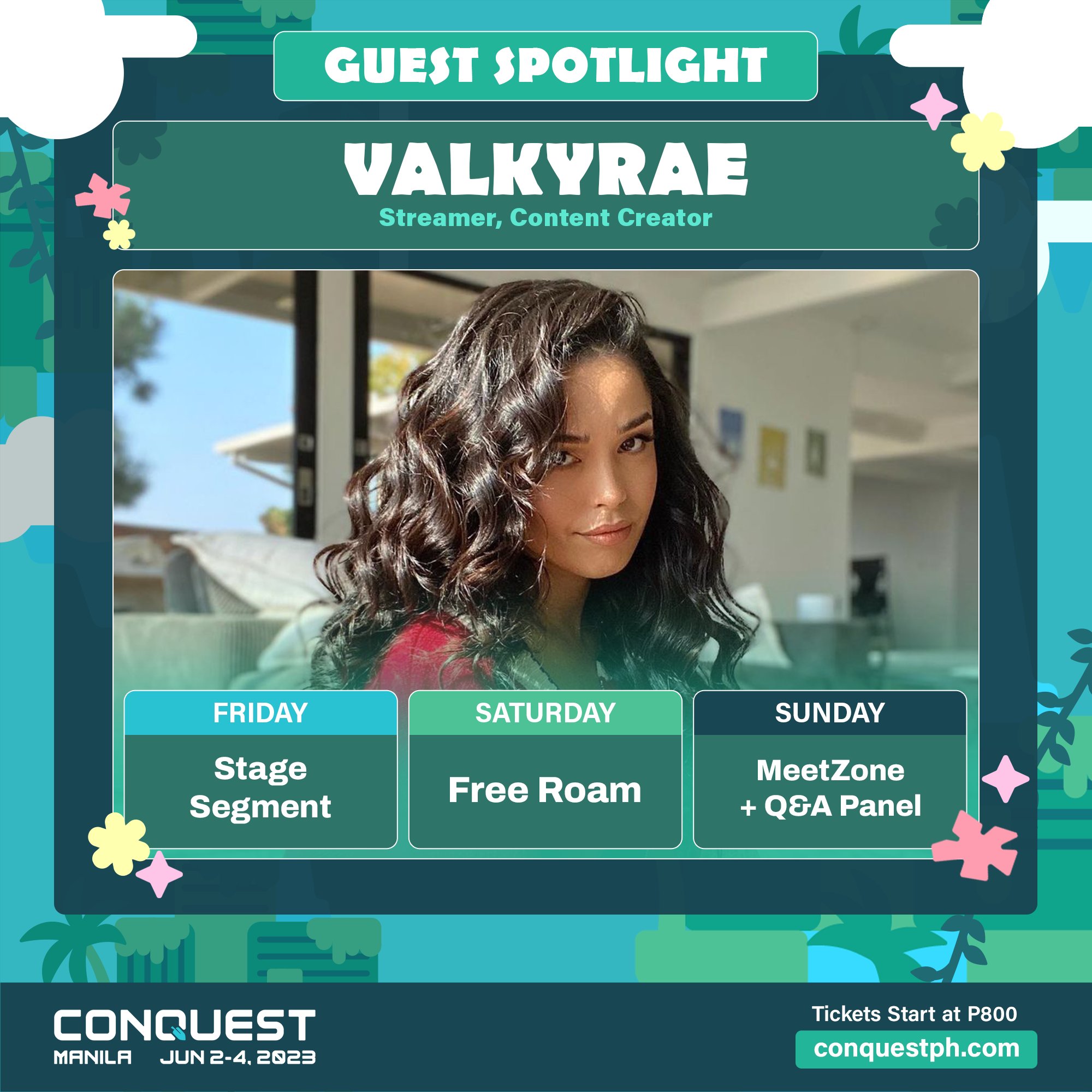 CONQuest Festival 2023 ☁️ on Twitter: "Nagbabalik na si Ate Rae sa Pinas 🌴! One of the biggest ...