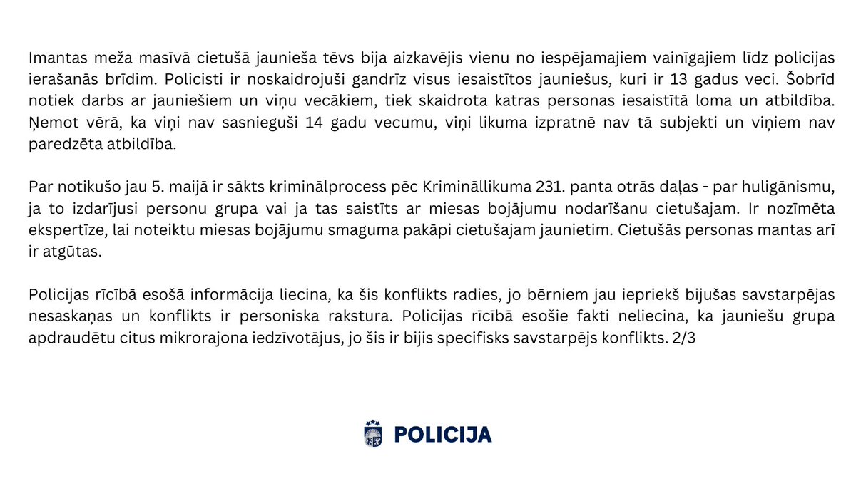 Valsts policija on Twitter: Valsts policija on Twitter: