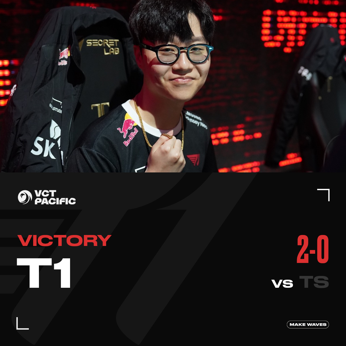 VALORANT Champions Tour JAPAN on Twitter: "#VCT #VCTPacific Week 7 Day 2 🏆MAP1 WINNER >> T1 @T1 ...