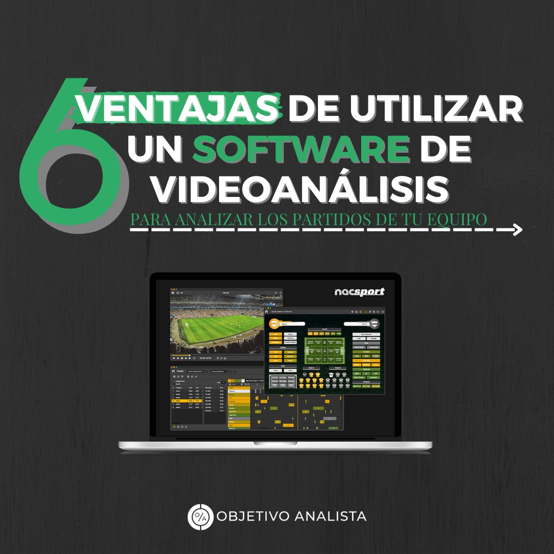 Objetivo Analista on Twitter: "6⃣ 𝐕𝐄𝐍𝐓𝐀𝐉𝐀𝐒 𝐃𝐄 𝐔𝐓𝐈𝐋𝐈𝐙𝐀𝐑 𝐔𝐍 𝐒𝐎𝐅𝐓𝐖𝐀𝐑𝐄 𝐃𝐄 𝐕𝐈𝐃𝐄𝐎𝐀𝐍Á𝐋𝐈𝐒𝐈𝐒 Utilizar un ...
