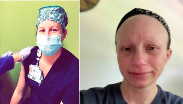 Brook Jackson 💜 on Twitter: "Lyndsey is an RN & mandated to get Pfizer's shot. I think about her ...