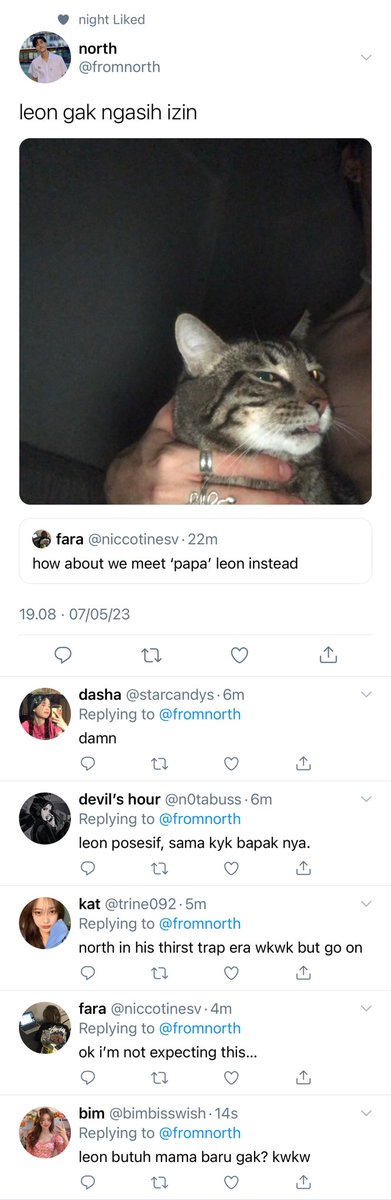 mow on Twitter: "papa leon ; (north-night) — geminifourth few tweets au"