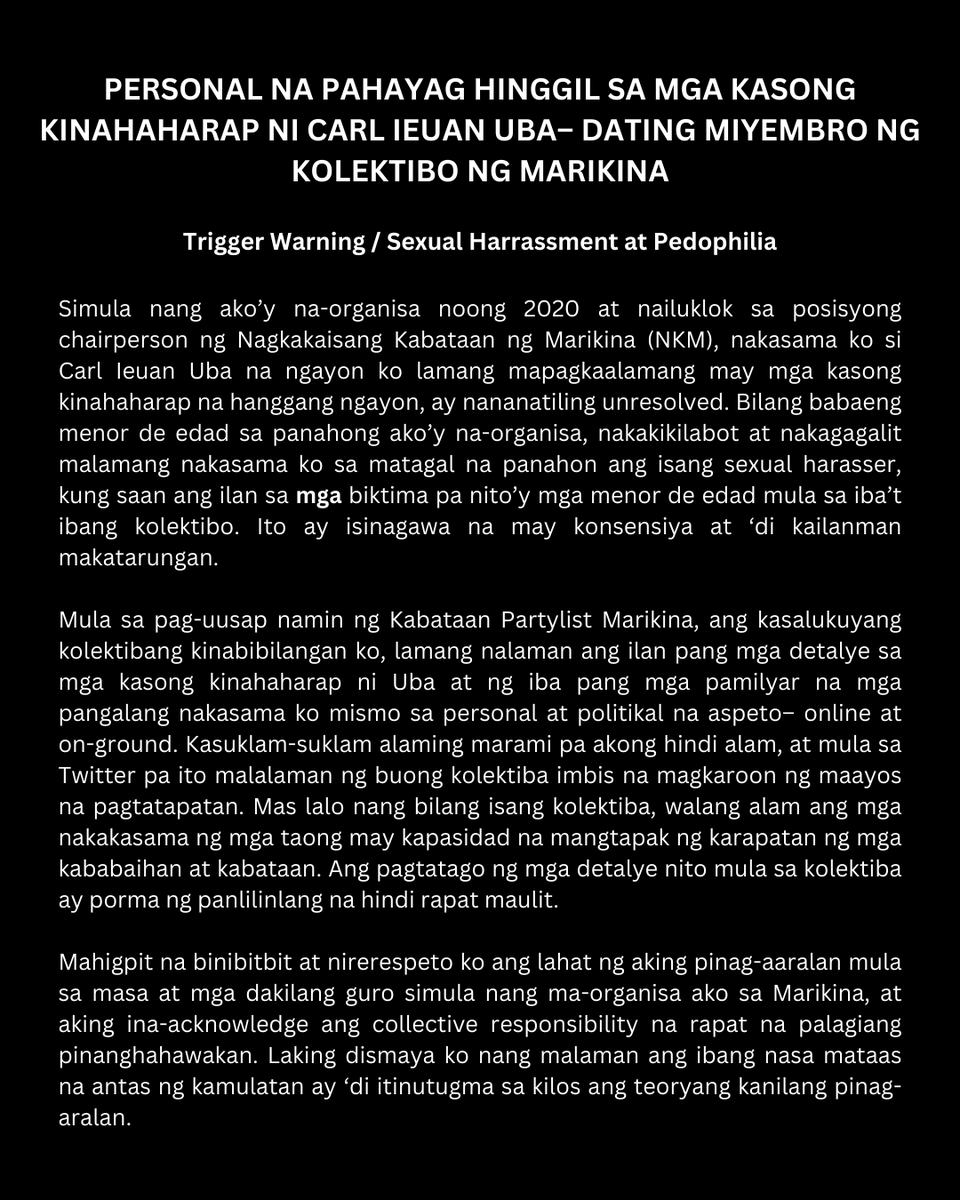 leyn 🎞 #NoToJeepneyPhaseout on Twitter: "Trigger Warning / Sexual Harassment , Pedophilia ...