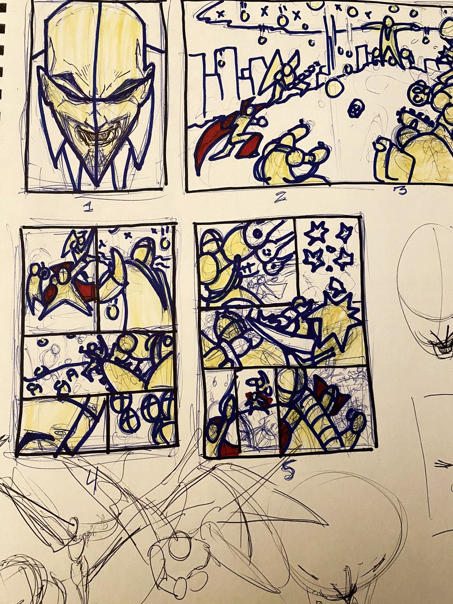 Daily Spawn Archive on Twitter: "The Adventures of Spawn #2's layout sketches (2006). Art by ...