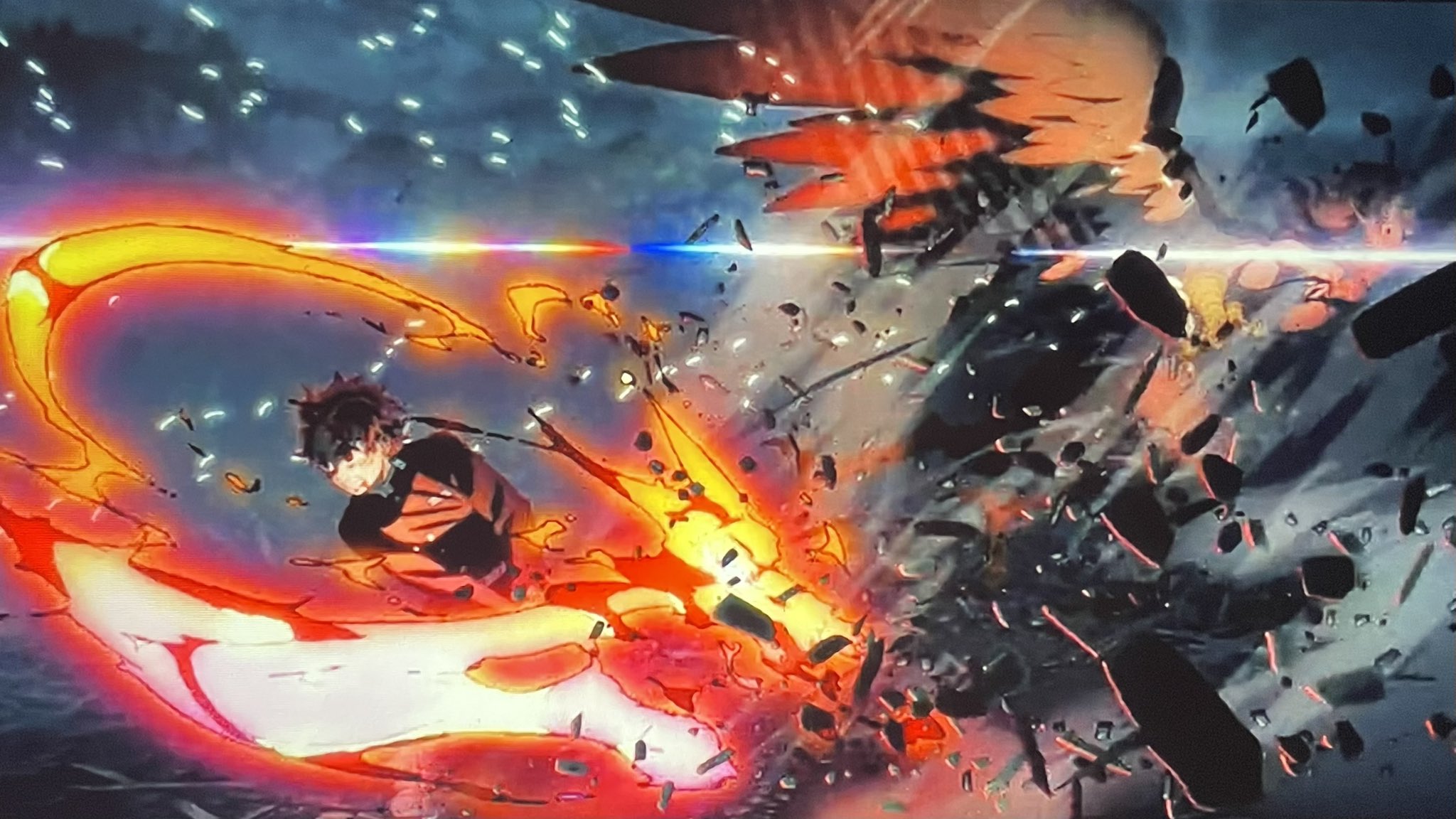 Anime Fire Dragon Head