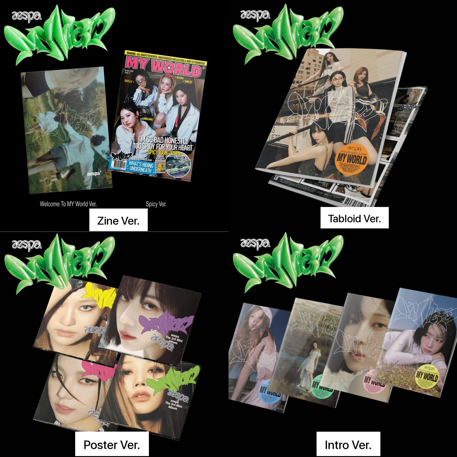 Spicy Aespa Album Cover Prices Online | www.oceanproperty.co.th