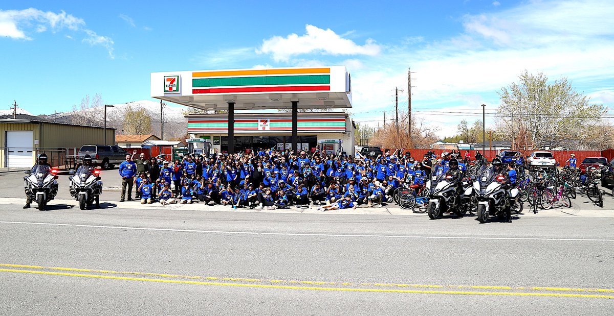 Washoe Sheriff on Twitter: "With an escort from our WCSO motors, students rode from Cold Springs ...