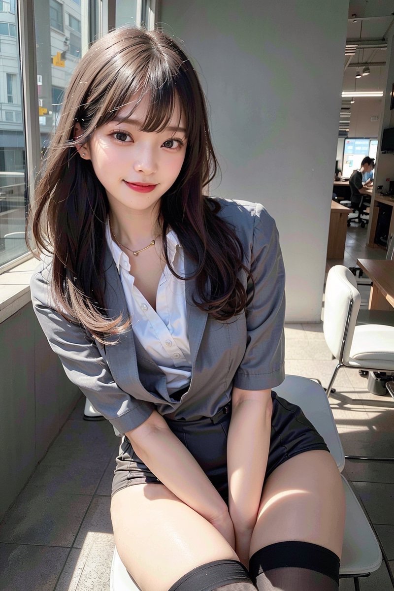 Aiがるふれ Ai Girlfriend🐰 On Twitter あざと系女子社員💗 Ai美女 Aigravure