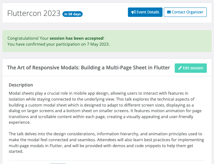 Cagatay Ulusoy 💙 on Twitter: "🥳 See you at FlutterCon Berlin! #Flutter @FlutterDev"