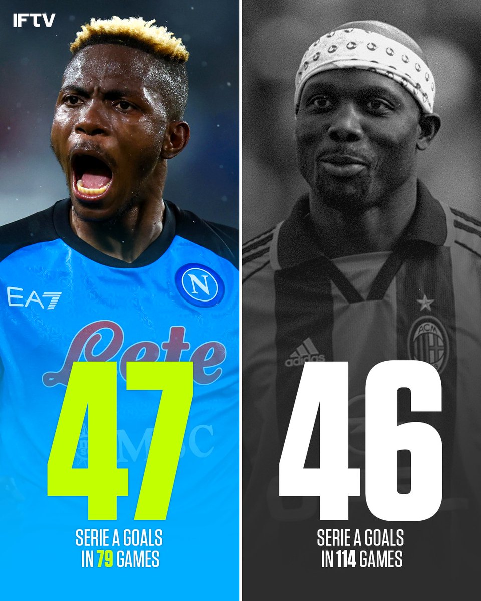 Italian Football TV on Twitter: "Victor Osimhen has just become the TOP scoring African player ...