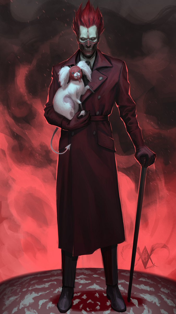 「Drop something Red from your gallery 」|𝐍𝐞𝐫𝐠𝐚𝐥のイラスト