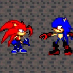 Blade And Blue The Hedgehog