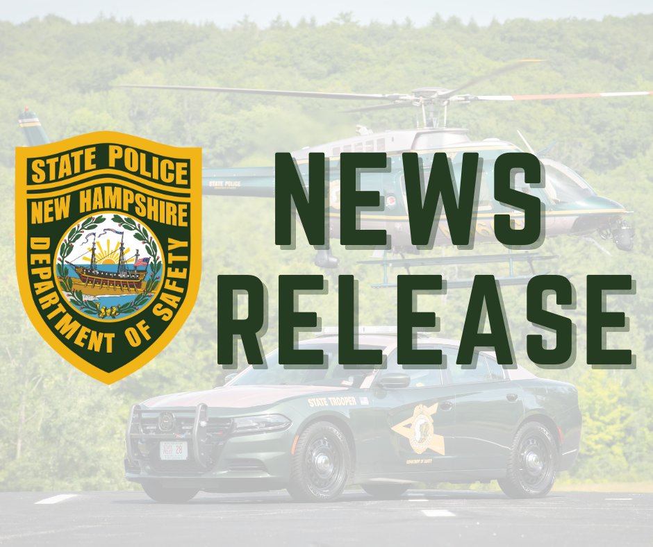 New Hampshire State Police on Twitter: "FATAL MOTOR VEHICLE CRASH On Sunday, May 7, 2023, at ...