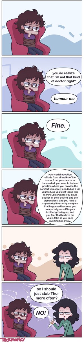 「#Loki」Teckmonkyの漫画