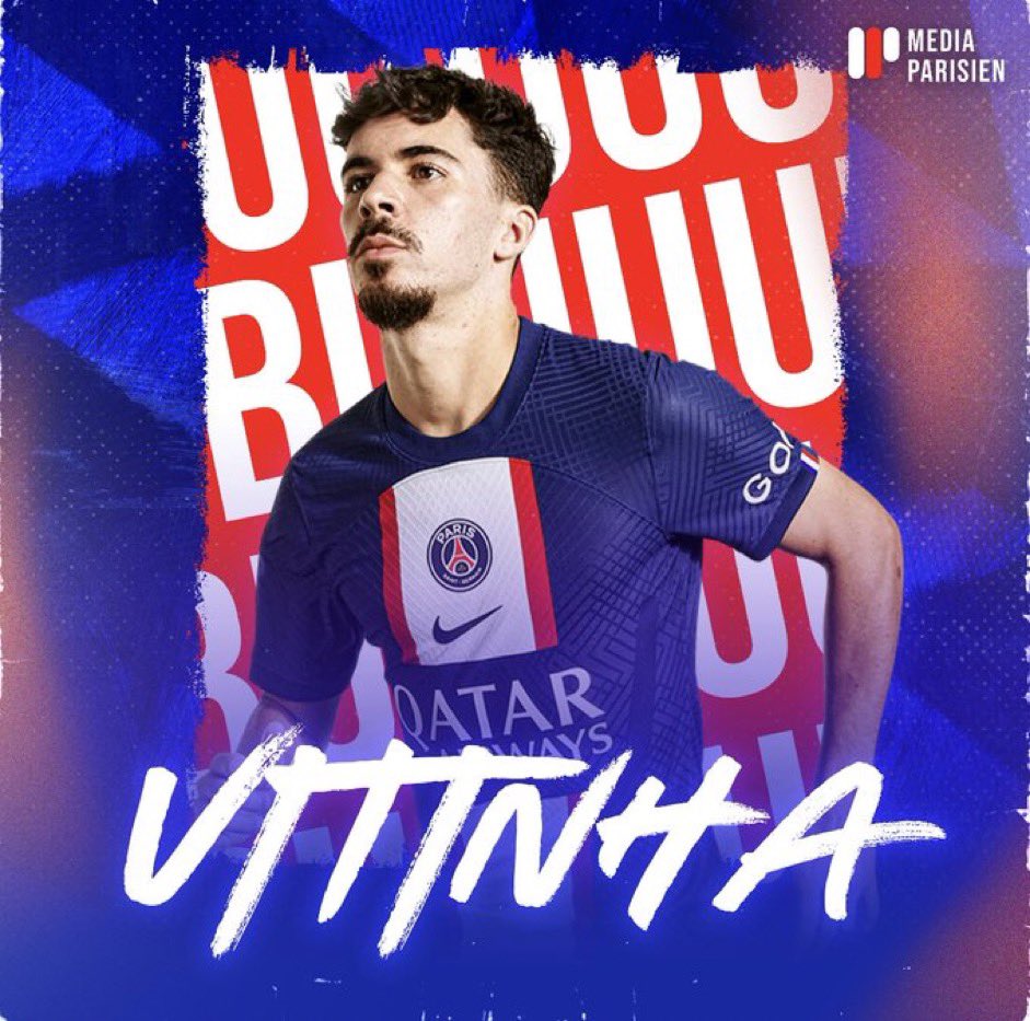 Media Parisien on Twitter: "BUT POUR LE PSG DU NUMÉRO 17 VITINHA ! #ESTACPSG"