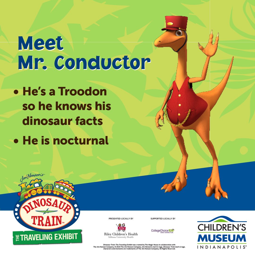 Dinosaur Train Conductor