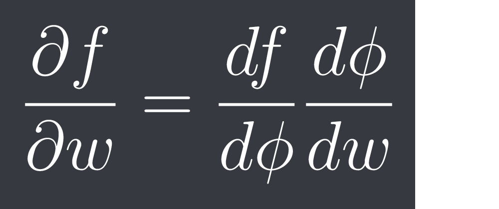 Let's do something a little different today. Let's derive the weight ...