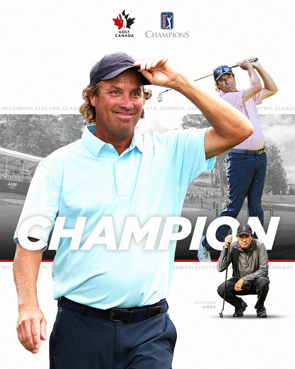 Golf Canada on Twitter: "Canada's @StephenAmesPGA goes wire-to-wire to win the @MEClassicGolf ...