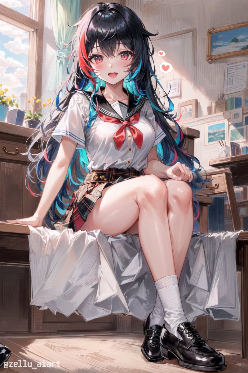 Zellu AiArt on Twitter: "RT @zellu_aiart: こんにちは ※前の投稿の続き※ 零：「私の靴を見つけてとてもうれしいです」 #AIアート #AIイラスト ...